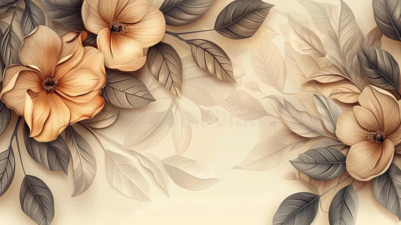 Graphic Design for Fabrics, Wallpapers and More. Linear Abstract Art ...