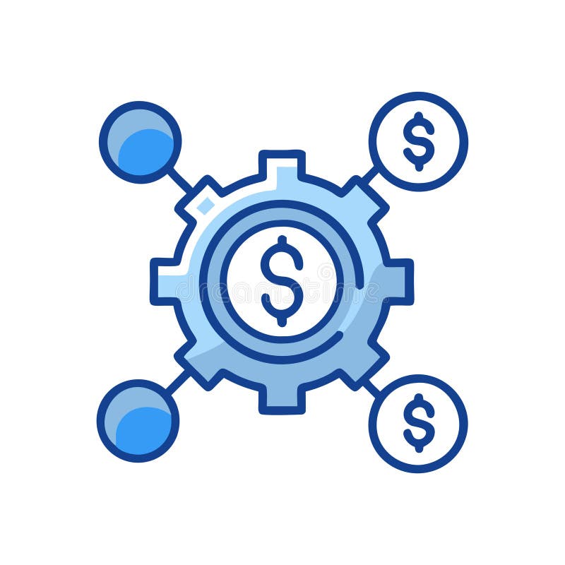 Graphic Design for Financial Resource Management Stock Vector ...