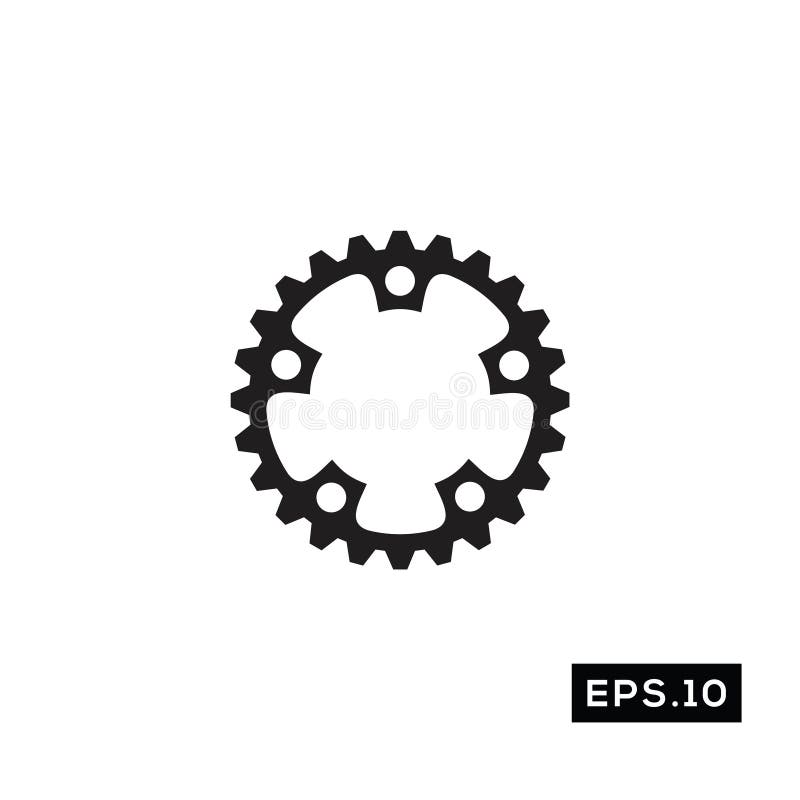 Gear Icon Vector. Gear Symbol Vector Stock Vector - Illustration of ...