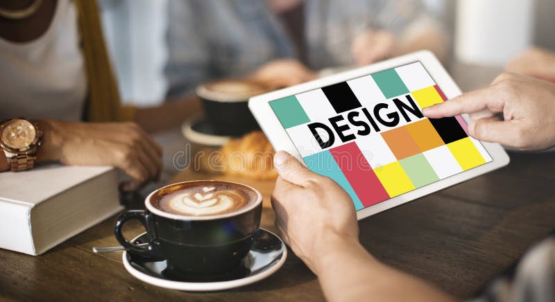 Graphic Design Illustration Creative Visual Concept Stock Image - Image ...