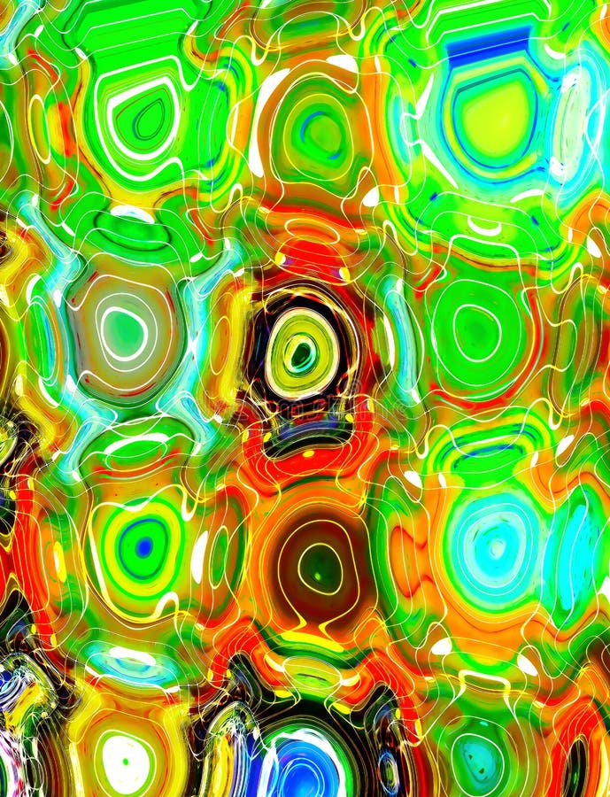 Graphic Design Illustration of Notes and Note Lines in Circle Structure ...