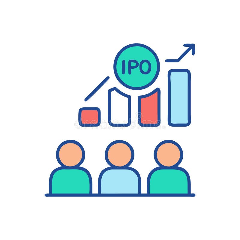 Graphic Design for Initial Public Offerings Stock Vector - Illustration ...