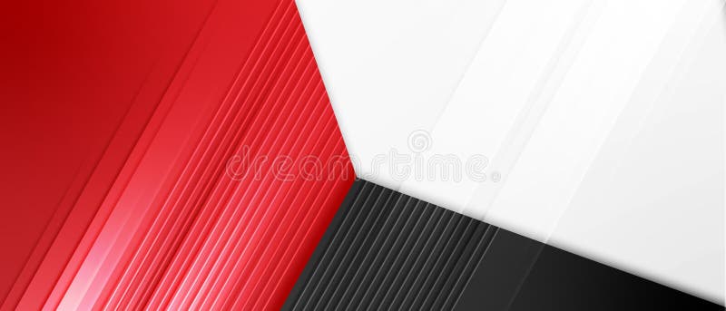 Graphic Design Layout with Triangle Graphic Elements and Space for ...