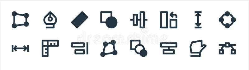 Linear Transform Box Icon from Edit Outline Collection. Thin Line ... Linear Transform Box Icon from Edit Outline Collection. Thin Line ...