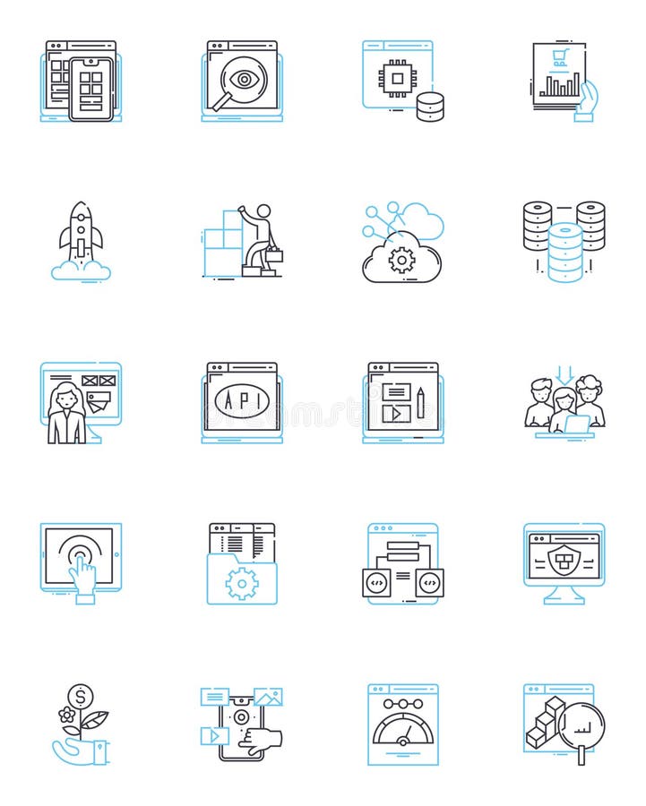 Graphic Design Linear Icons Set. Typography, Color, Layout, Branding ... Graphic Design Linear Icons Set. Typography, Color, Layout, Branding ...