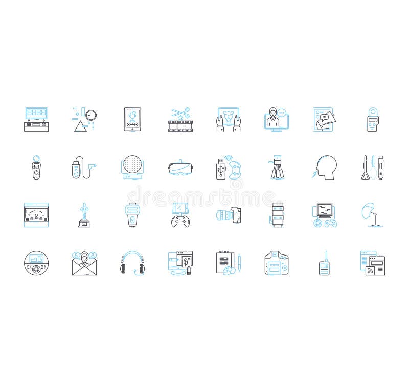 Graphic Design Linear Icons Set. Typography, Layout, Hierarchy, Vector ... Graphic Design Linear Icons Set. Typography, Layout, Hierarchy, Vector ...