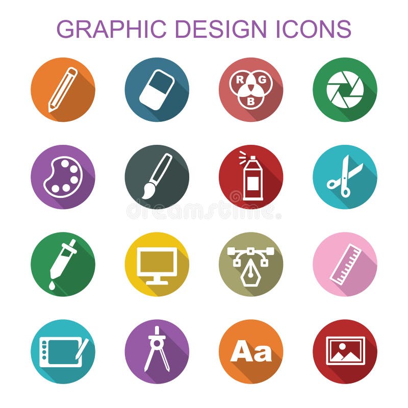 Stationery icons stock vector. Illustration of design - 38799845