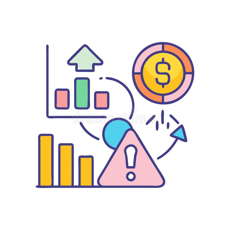 Graphic Design for Market Risk Profiles Stock Vector - Illustration of ...