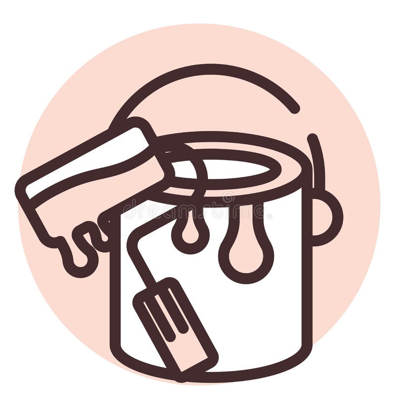 Graphic design paint, icon stock vector. Illustration of graphic ...