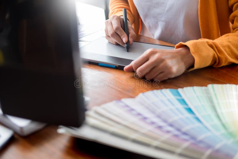 Graphic Design Partners Working Together Renovation and Technology ...