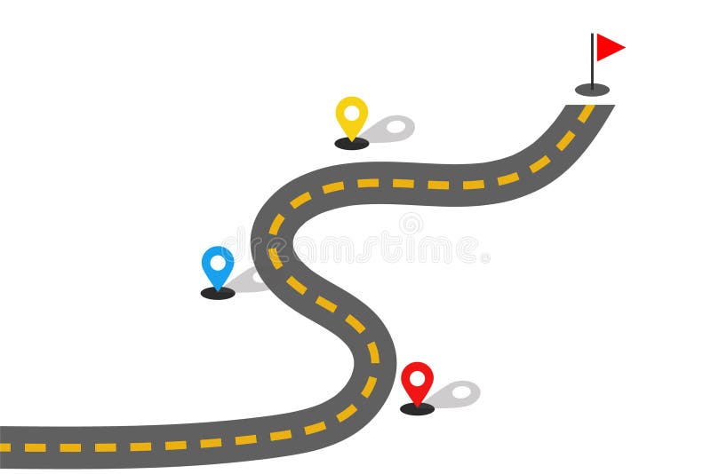 Goal Roadmap Stock Illustrations – 1,208 Goal Roadmap Stock ...
