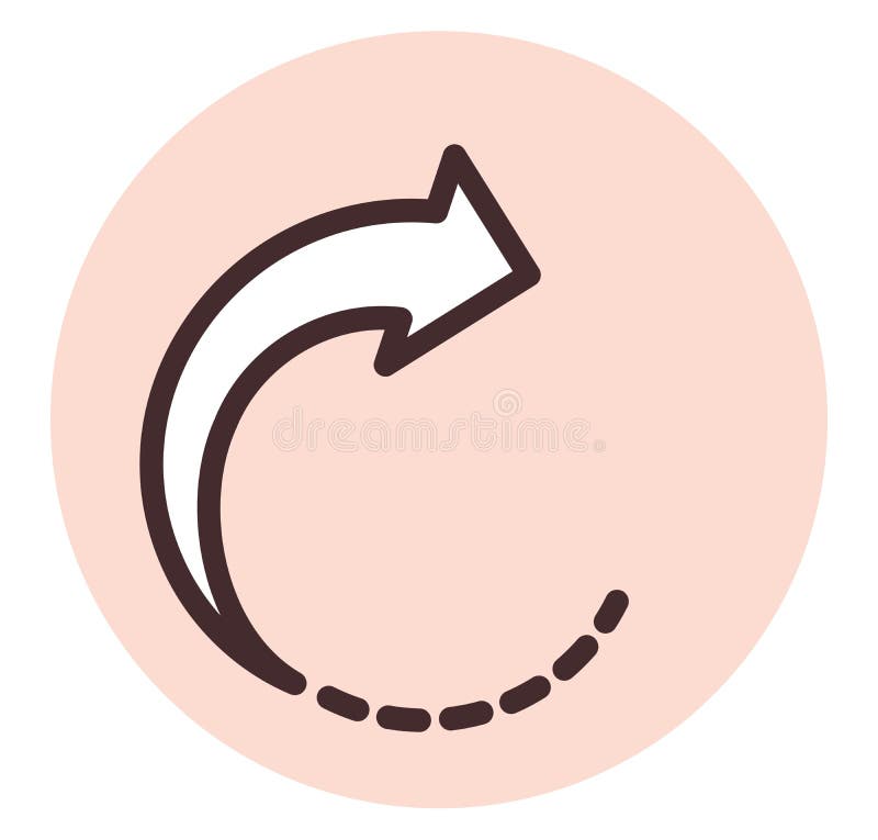 Graphic Design Rotate, Icon Stock Vector - Illustration of shape ...