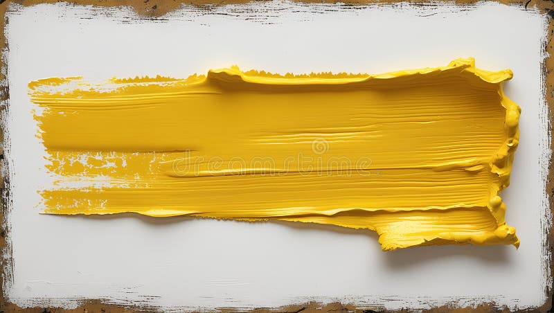 Graphic Design with Rustic Edge: Yellow Paint Texture with 3D Details ...