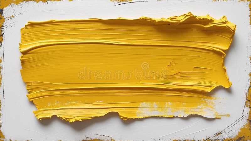 Graphic Design with Rustic Edge: Yellow Paint Texture with 3D Details ...