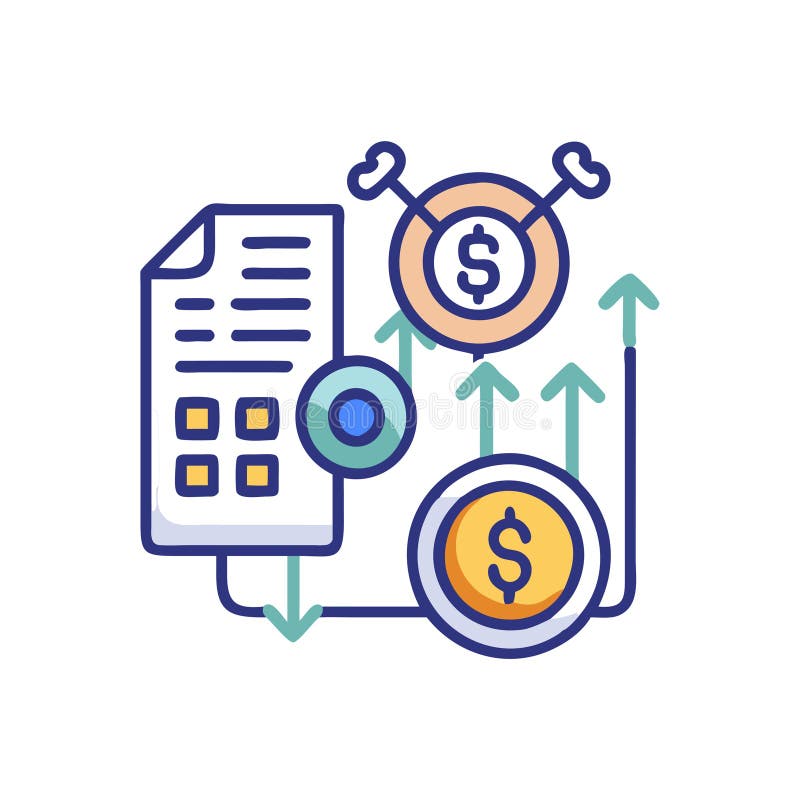 Graphic Design for Scenario Planning Stock Vector - Illustration of ...