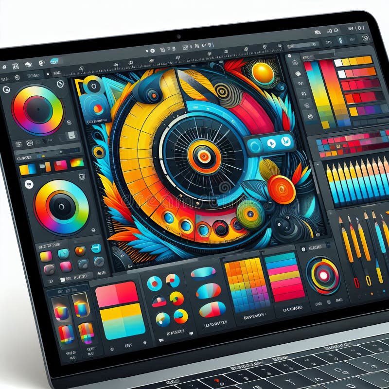 Graphic Design Software Stock Illustrations – 183,717 Graphic Design ...