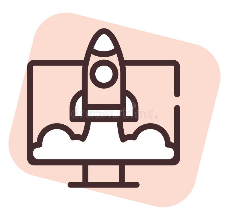 Graphic Design Start Up, Icon Stock Vector - Illustration of background, start: 259393289