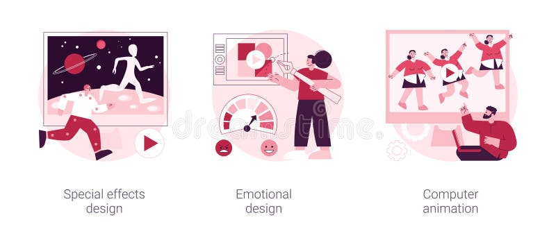 Graphic Design Studio Abstract Concept Vector Illustrations. Stock ...