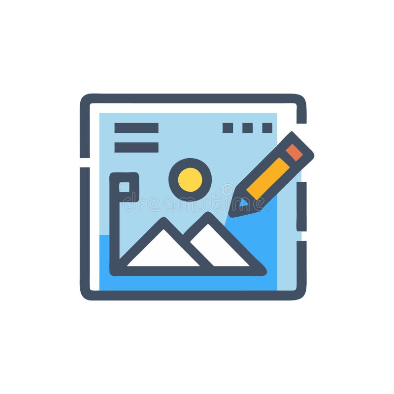 Graphic Design Technology Icon Stock Image - Illustration of tools ...