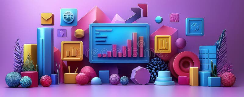 Graphic Design Workspace Featuring Computer and Digital Tools in a ...