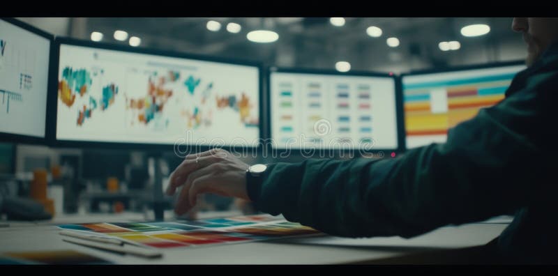 A Graphic Designer Crafts a Breathtaking Visual Presentation, with ...