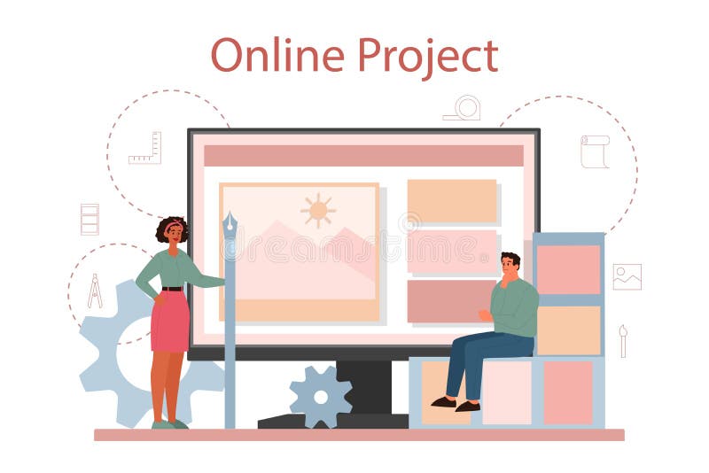 Graphic Designer or Digital Illustrator Online Service or Platform ...