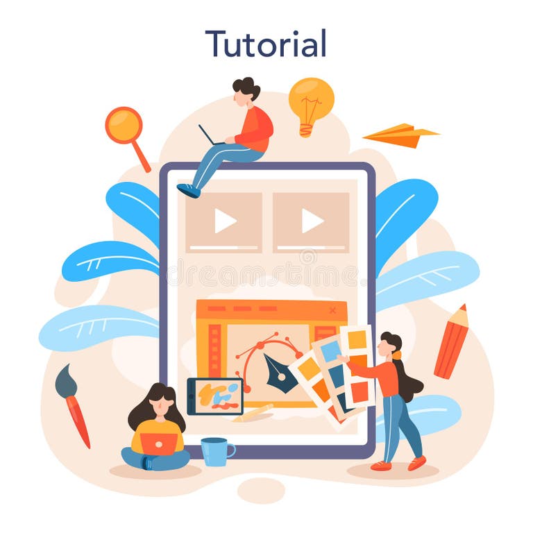 Illustrator Tutorial Stock Illustrations – 520 Illustrator Tutorial ...