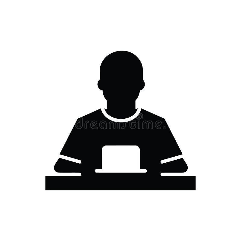 Graphic Designer Icon stock vector. Illustration of symbol - 296706346