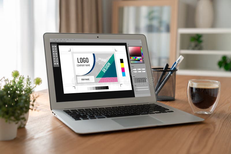 Graphic Designer Software for Modern Design of Web Page and Commercial ...