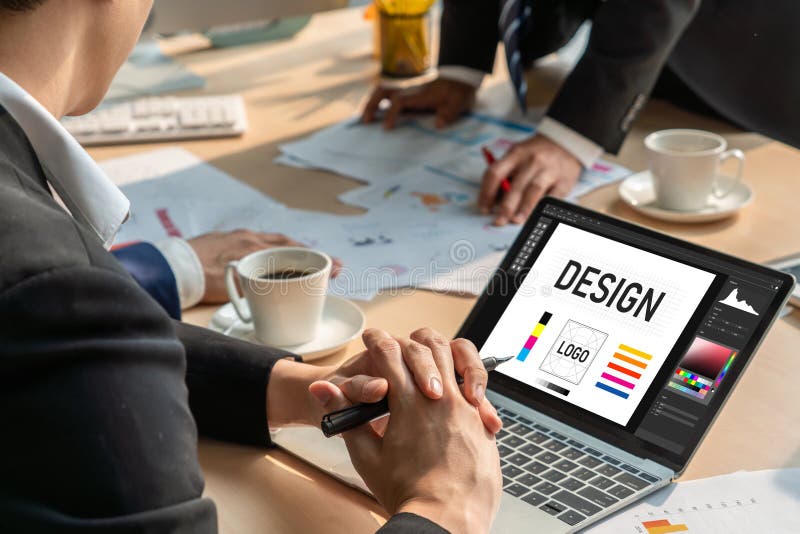 Graphic Designer Software for Modern Design of Web Page and Commercial ...