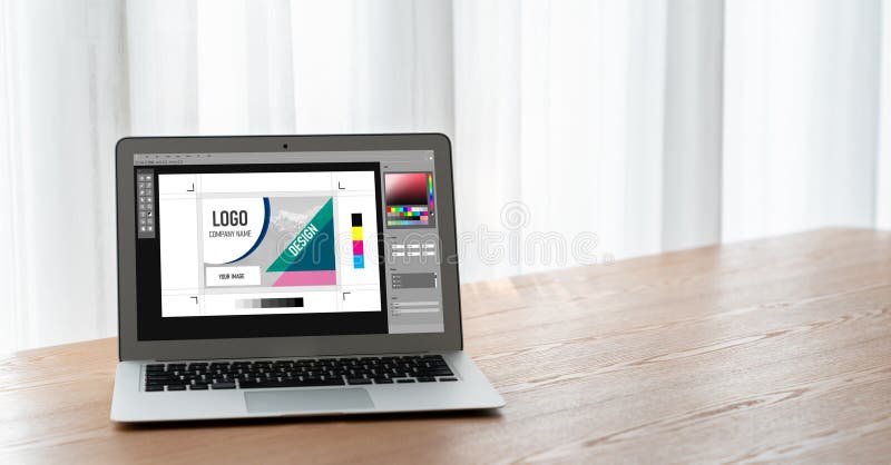 Graphic Designer Software for Modern Design of Web Page and Commercial ...