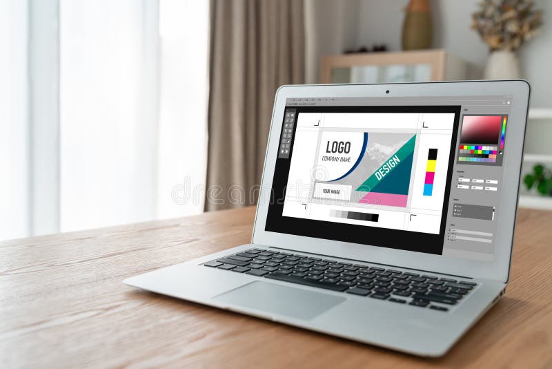 Graphic Designer Software for Modern Design of Web Page and Commercial ...