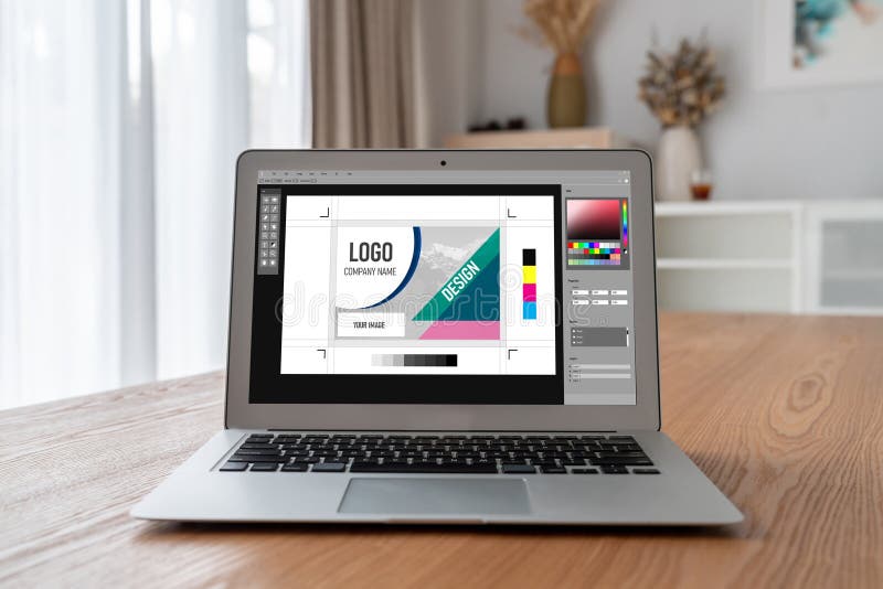 Graphic Designer Software for Modern Design of Web Page and Commercial ...