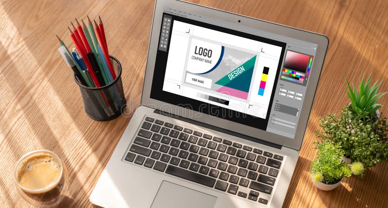 Graphic Designer Software for Modern Design of Web Page and Commercial ...