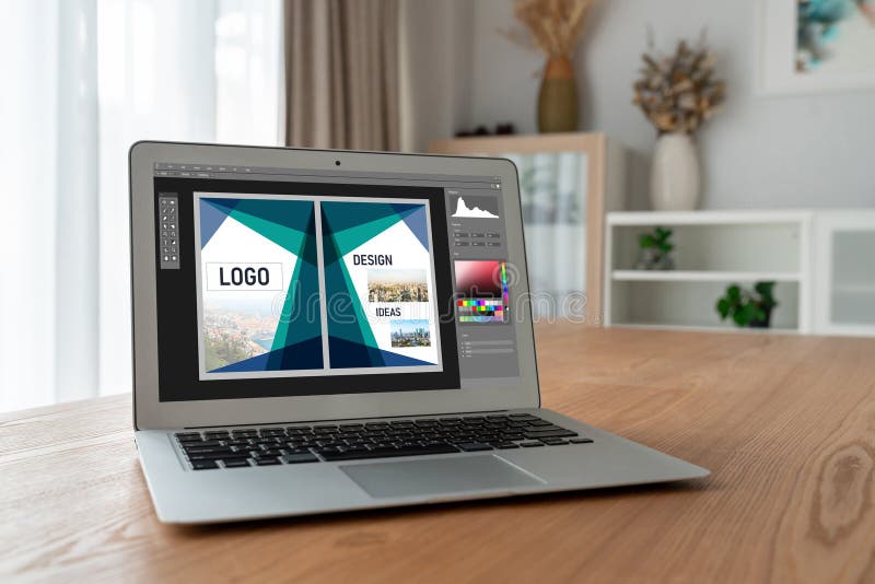 Graphic Designer Software for Modern Design of Web Page and Commercial ...