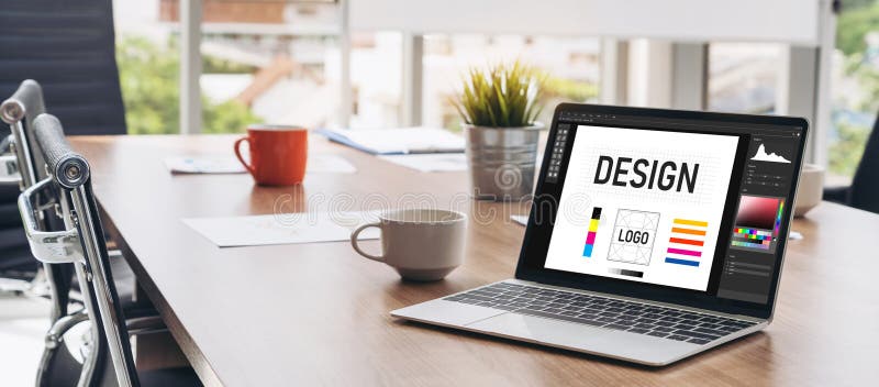 Graphic Designer Software for Modern Design of Web Page and Commercial ...