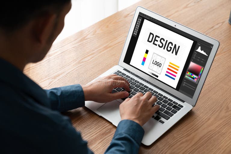 Graphic Designer Software for Modern Design of Web Page and Commercial ...