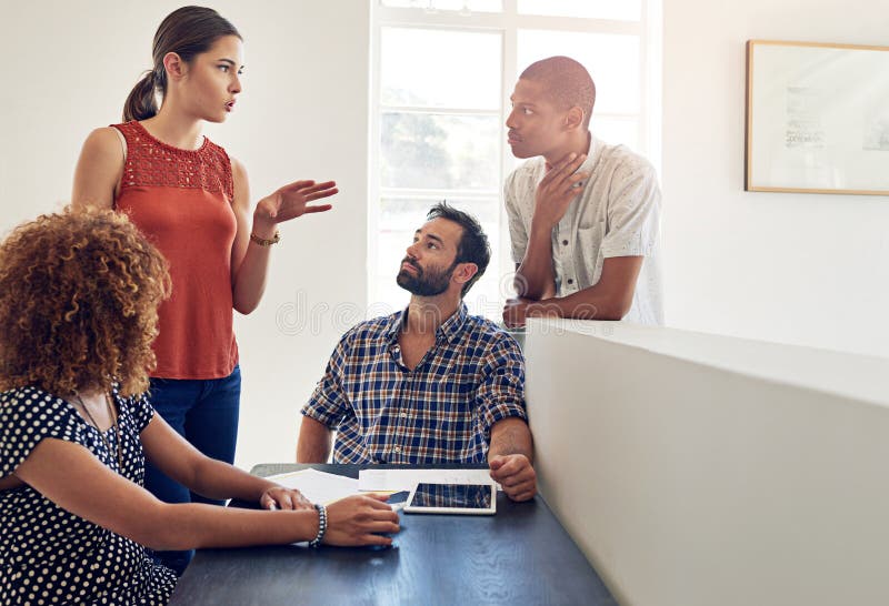 Graphic Designers, Planning and People in Discussion for Brainstorming ...