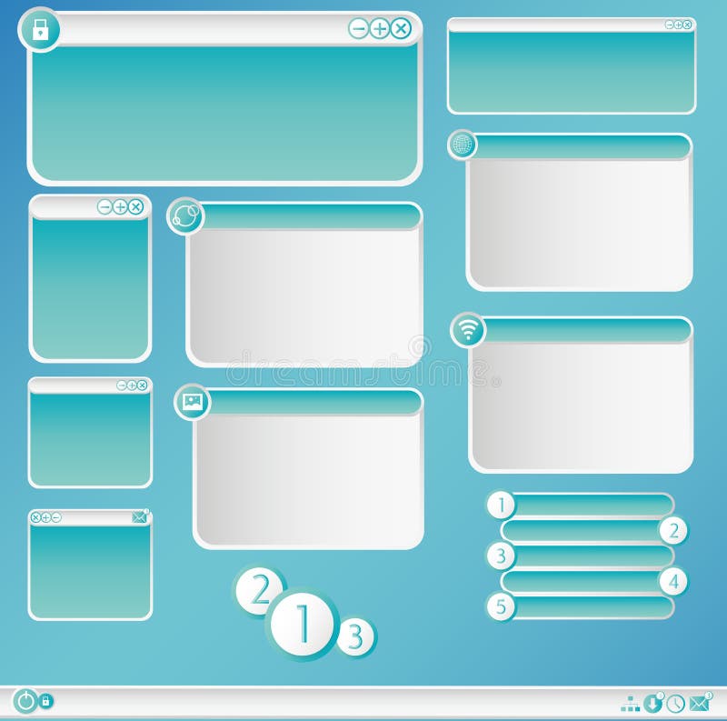 Graphic dialog box stock vector. Illustration of website - 69355471