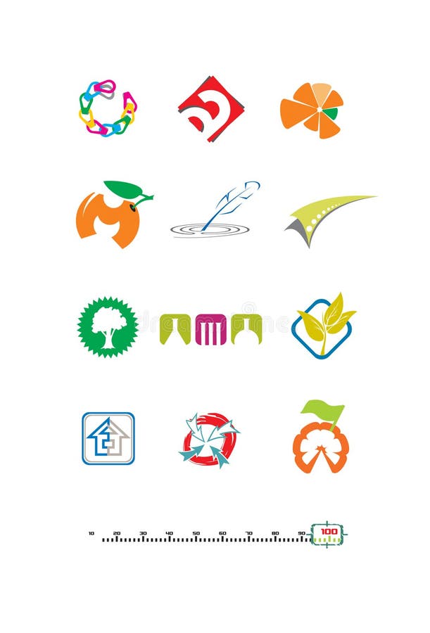 Graphic Elements for Logo 2 Stock Vector - Illustration of vector, wood ...