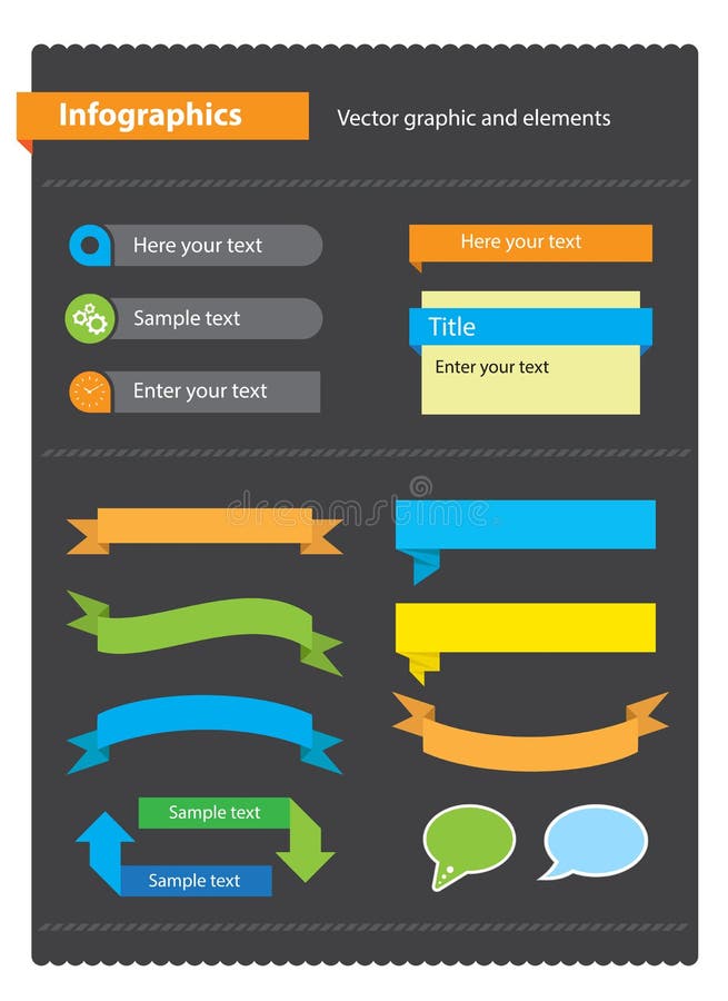 Graphic elements stock vector. Illustration of graphical - 35425008