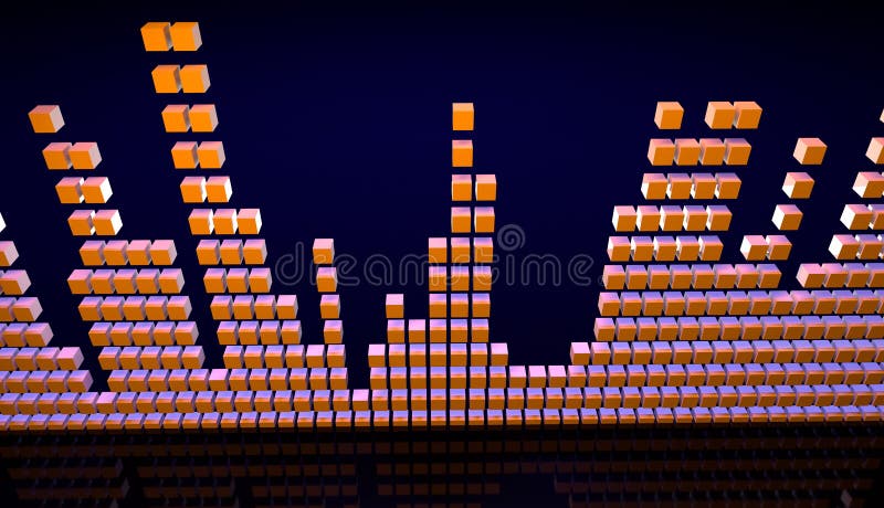 Graphic Equalizer Music Waves Abstract Background Stock Image - Image ...