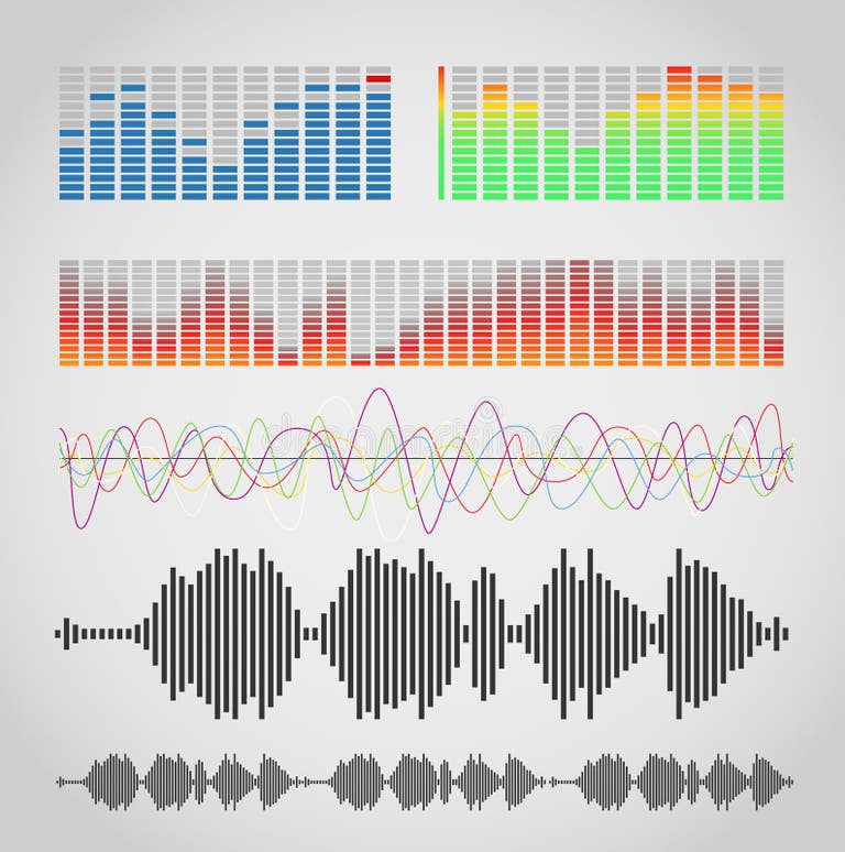 Graphic Equalizer Types Stock Illustrations – 15 Graphic Equalizer ...