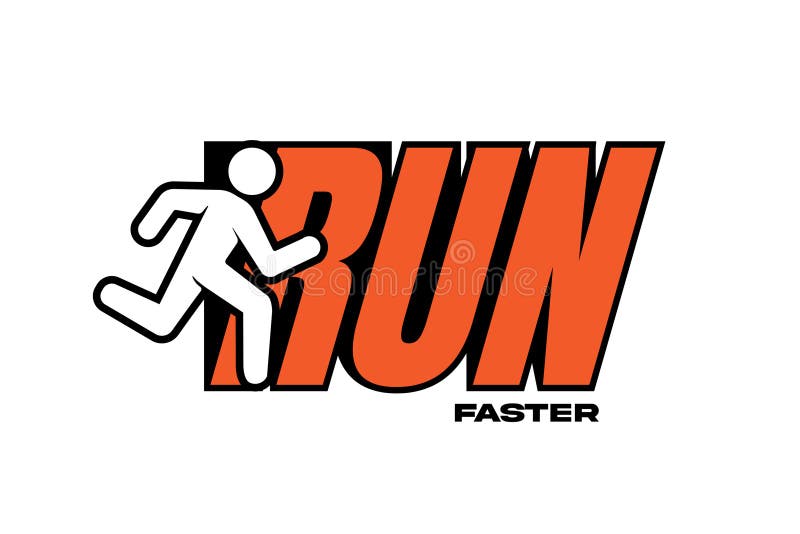 Stylized White Running Figure Stock Illustrations – 229 Stylized White ...