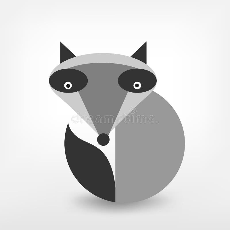 Graphic fox stock vector. Illustration of wildlife, element - 33193792