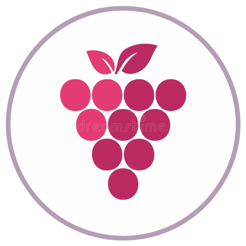 Winemaking Grape Bunch Berry Cluster Stock Illustrations – 468 ...