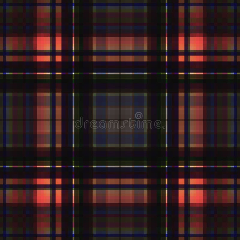 Graphic Grid Pattern, Digital Square. Backdrop Style Stock Illustration ...