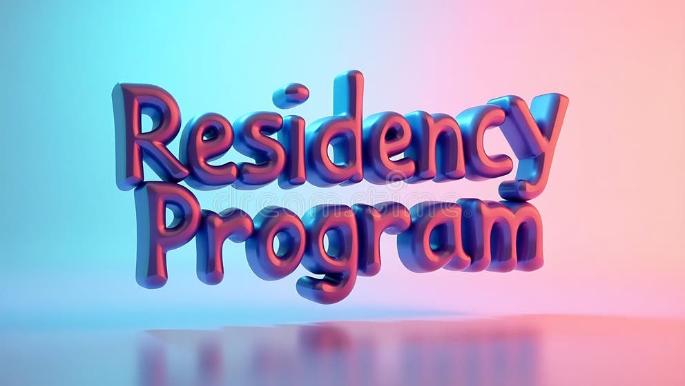 Creative Residency Program Showcasing Unique Opportunities for Artists and Creators Stock Image ...