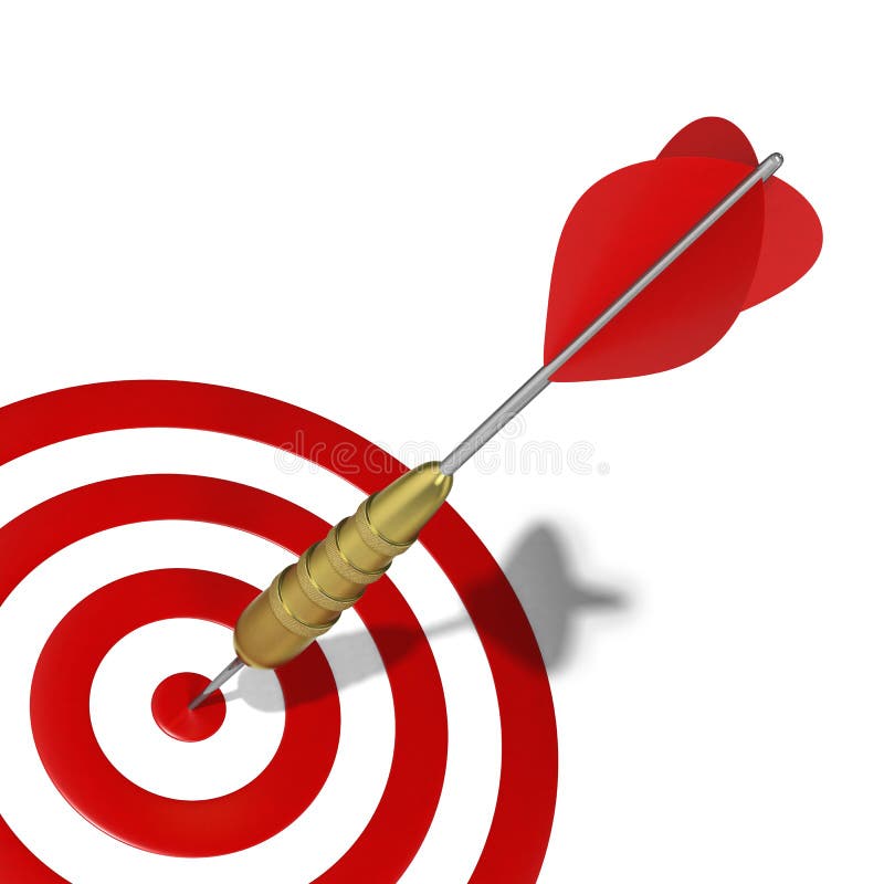 Graphic Hitting the Mark Dart Right on Target Stock Illustration ... Graphic Hitting the Mark Dart Right on Target Stock Illustration ...
