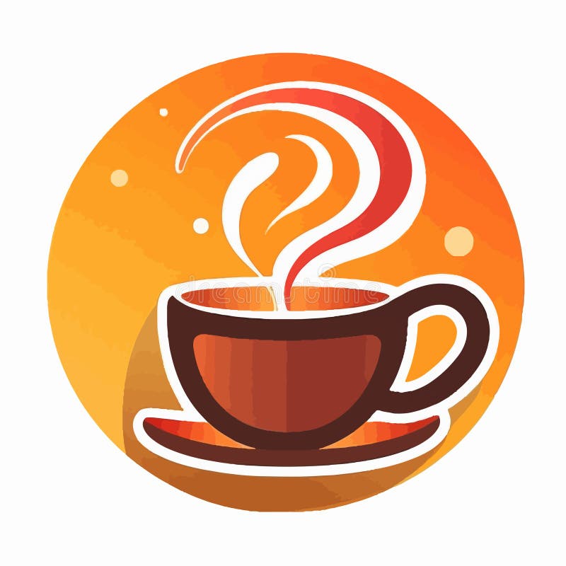 Graphic Icon of a Cup of Hot Tea Stock Vector - Illustration of minimal ...